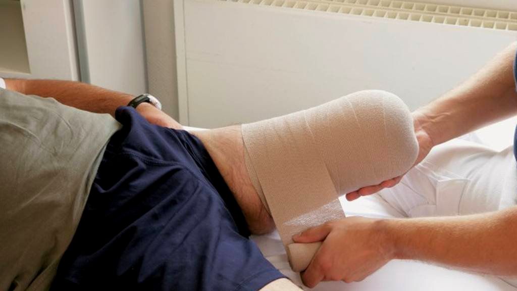 Bandage After Amputation