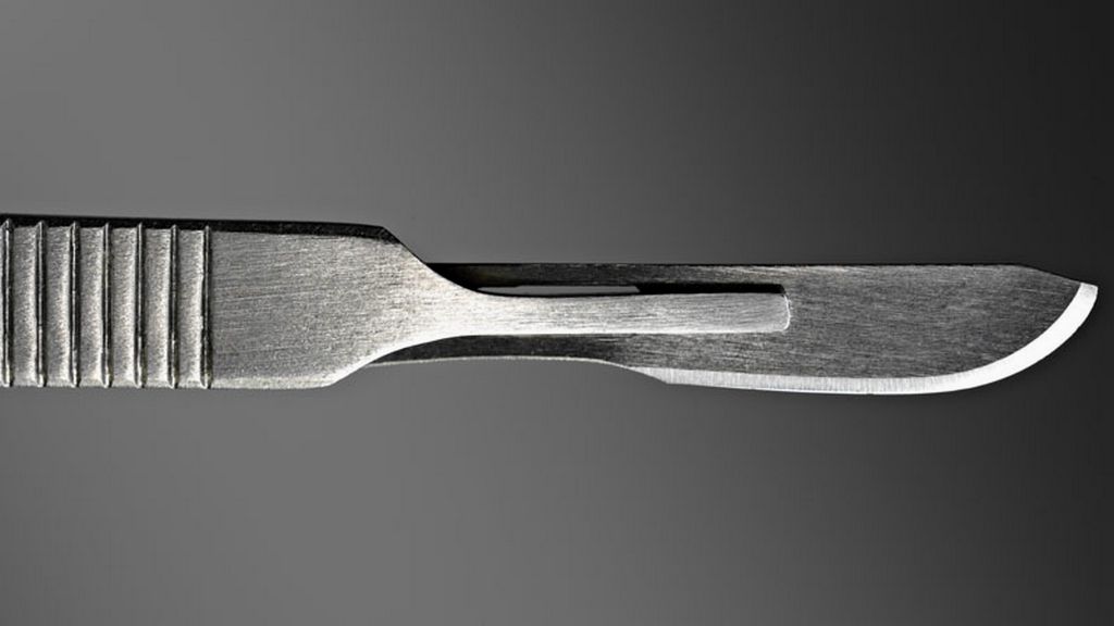 Bisturí - Mango De Bisturí Dental (Recto/Curvo)