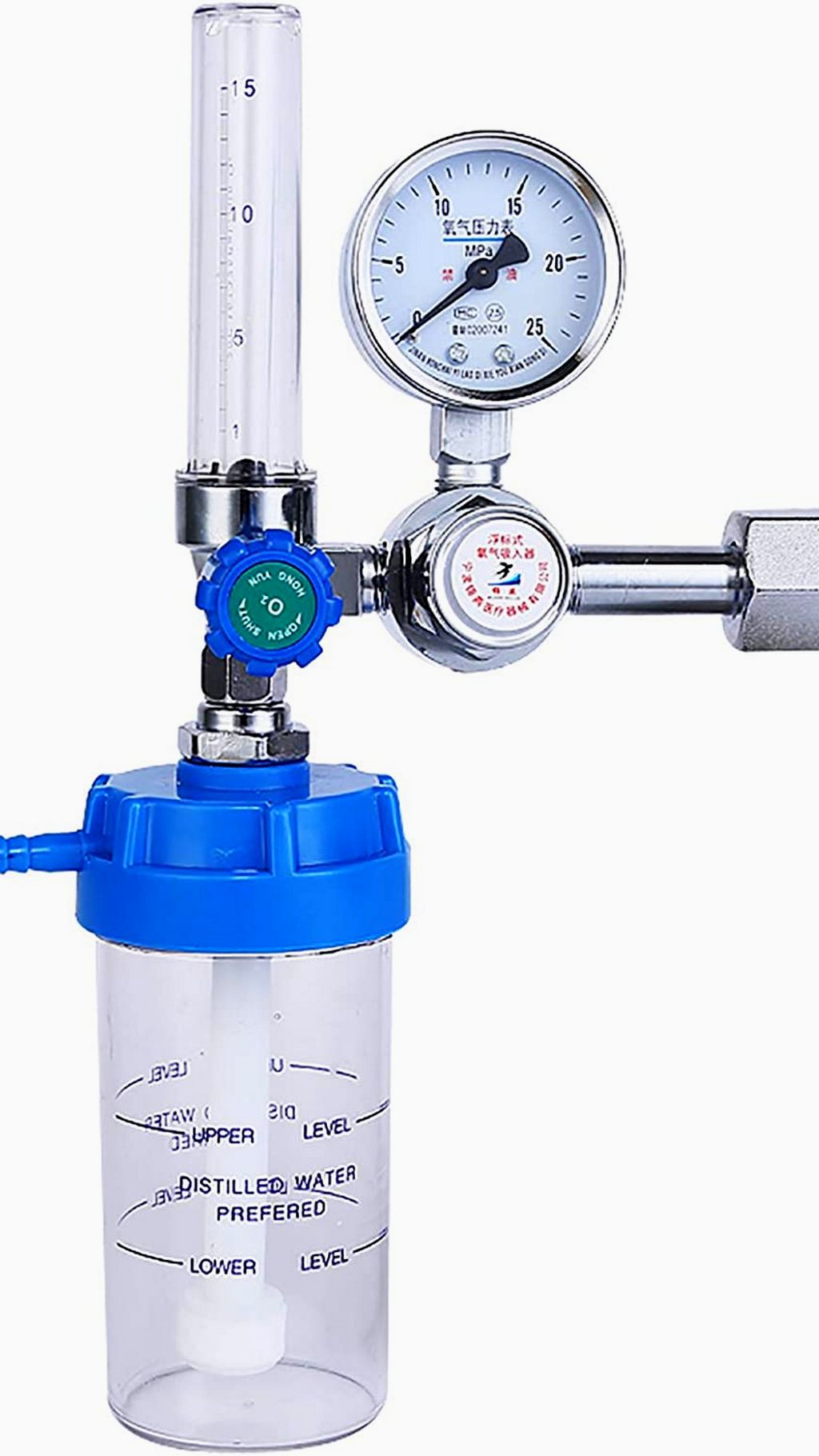 Manomètre à bouteille d'oxygène